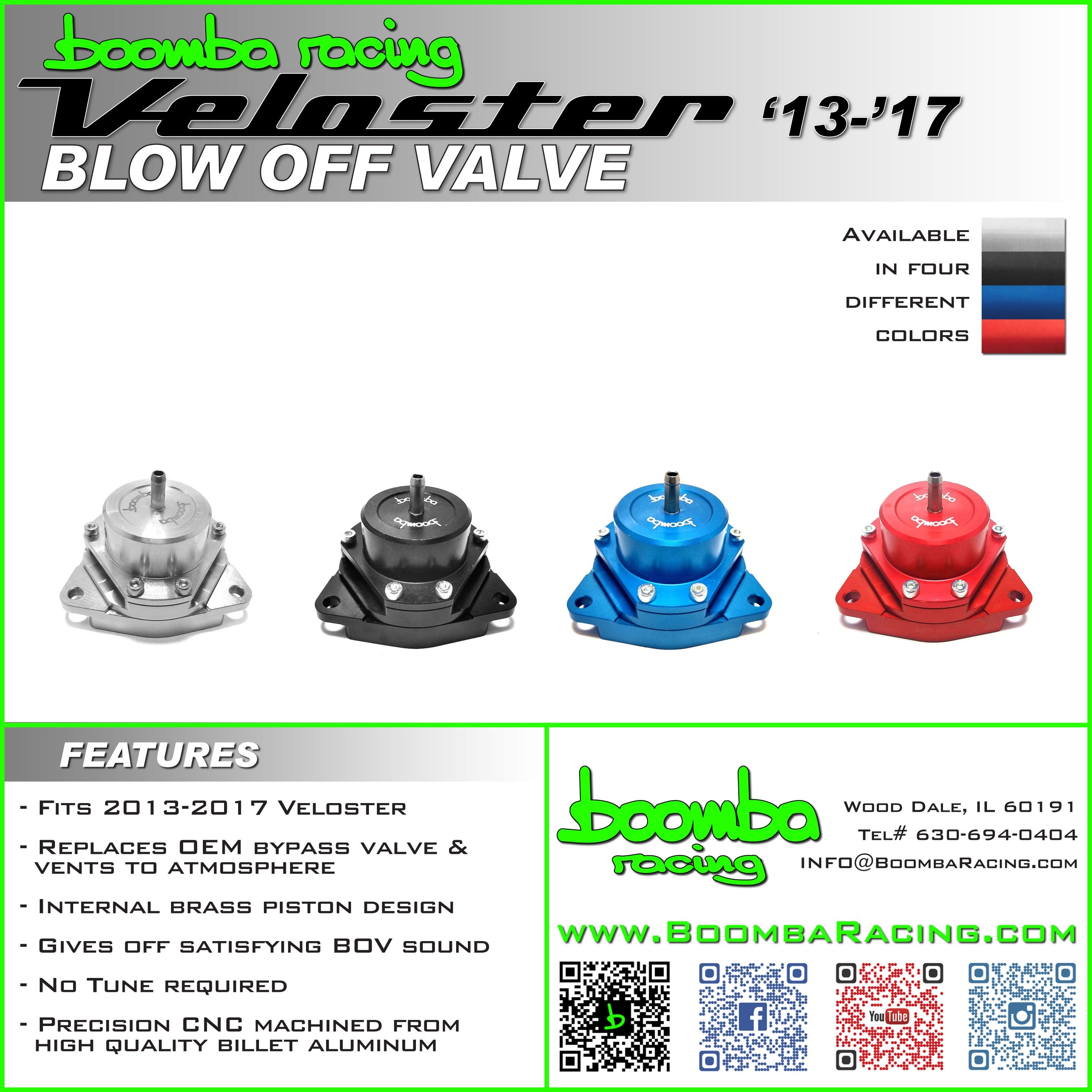 Boomba Racing BOV (Veloster Turbo) – JD Customs U.S.A