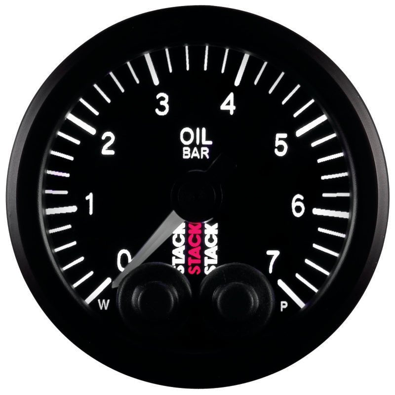 Autometer Stack 52mm 0-7 Bar M10 Male Pro-Control Oil Pressure Gauge - – JD Customs U.S.A
