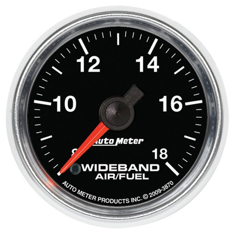 Autometer GS 52mm Analog 8:1-18:1 Air/Fuel Ratio Wideband Gauge – JD Customs U.S.A