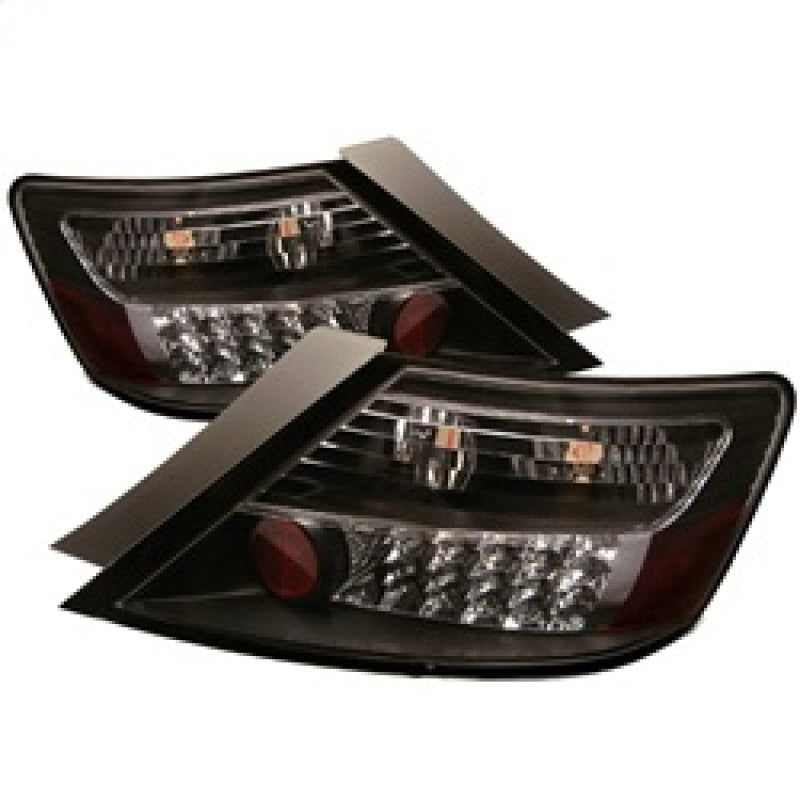 Spyder Honda Civic 06-08 2Dr LED Tail Lights Black ALT-YD-HC06-2D-LED ...