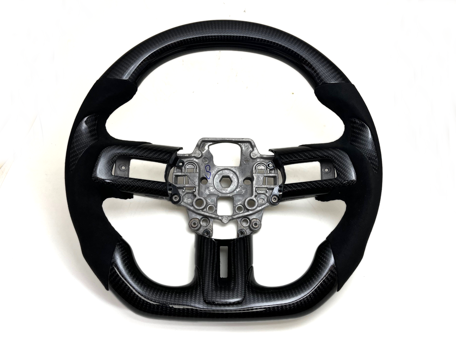 Prosport Ford Mustang Carbon Fiber Steering Wheel Option 3 – JD Customs ...