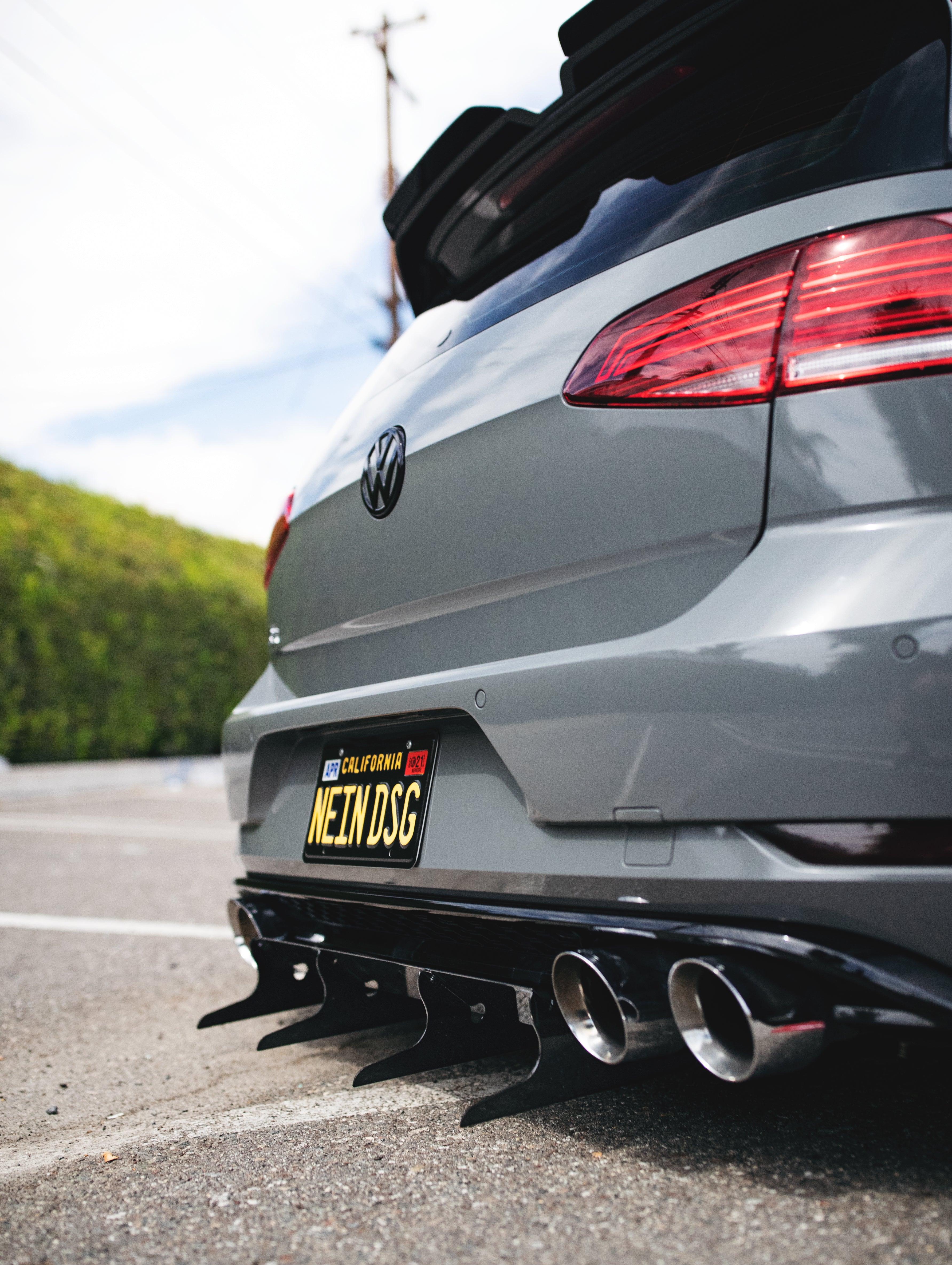 Aeroflow Dynamics Rear Diffuser V5 (2015-2020 Volkswagen Golf Gti) – JD ...