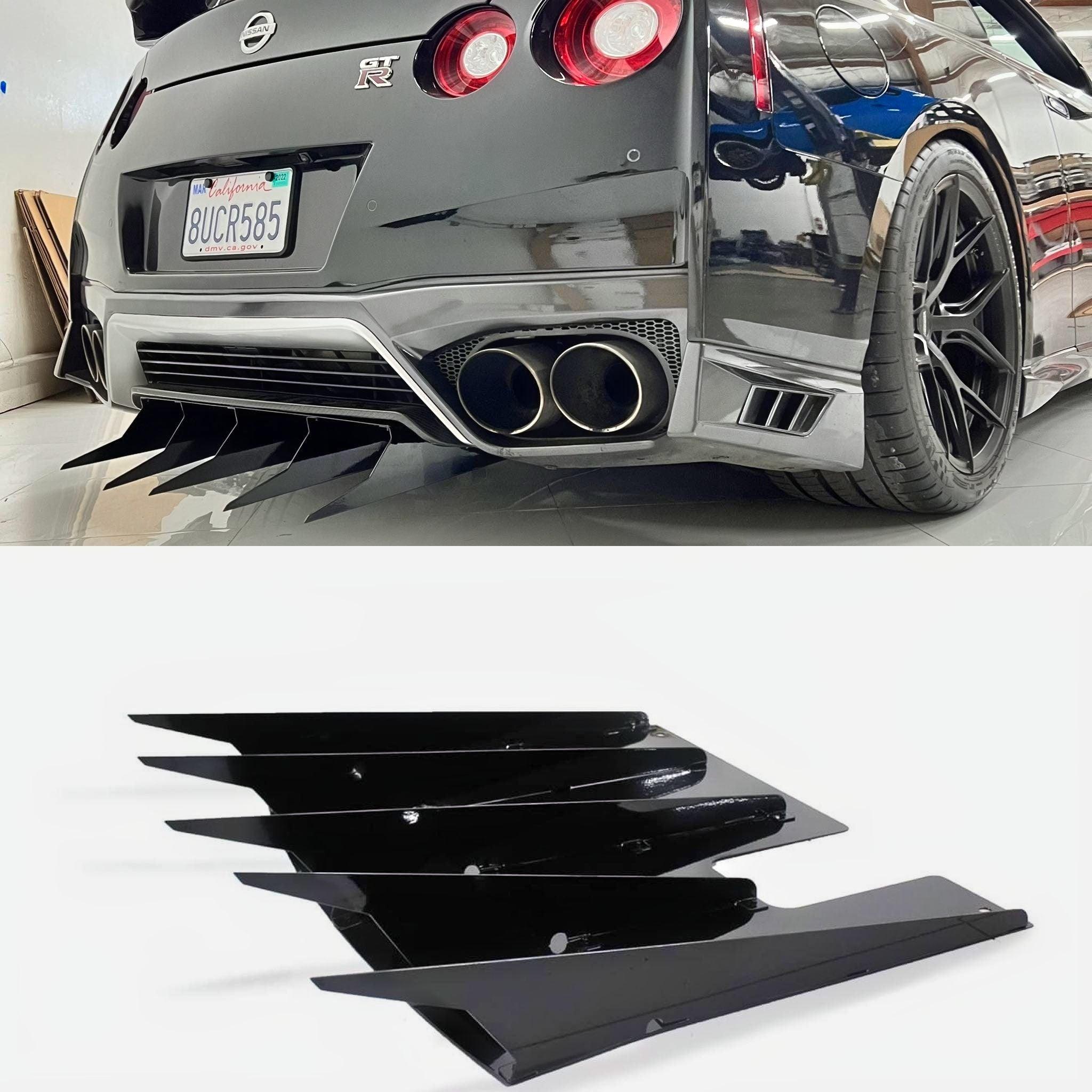 Aeroflow Dynamics 2012-2020 Nissan Gt-R Rear Diffuser V5 (R35) – JD ...
