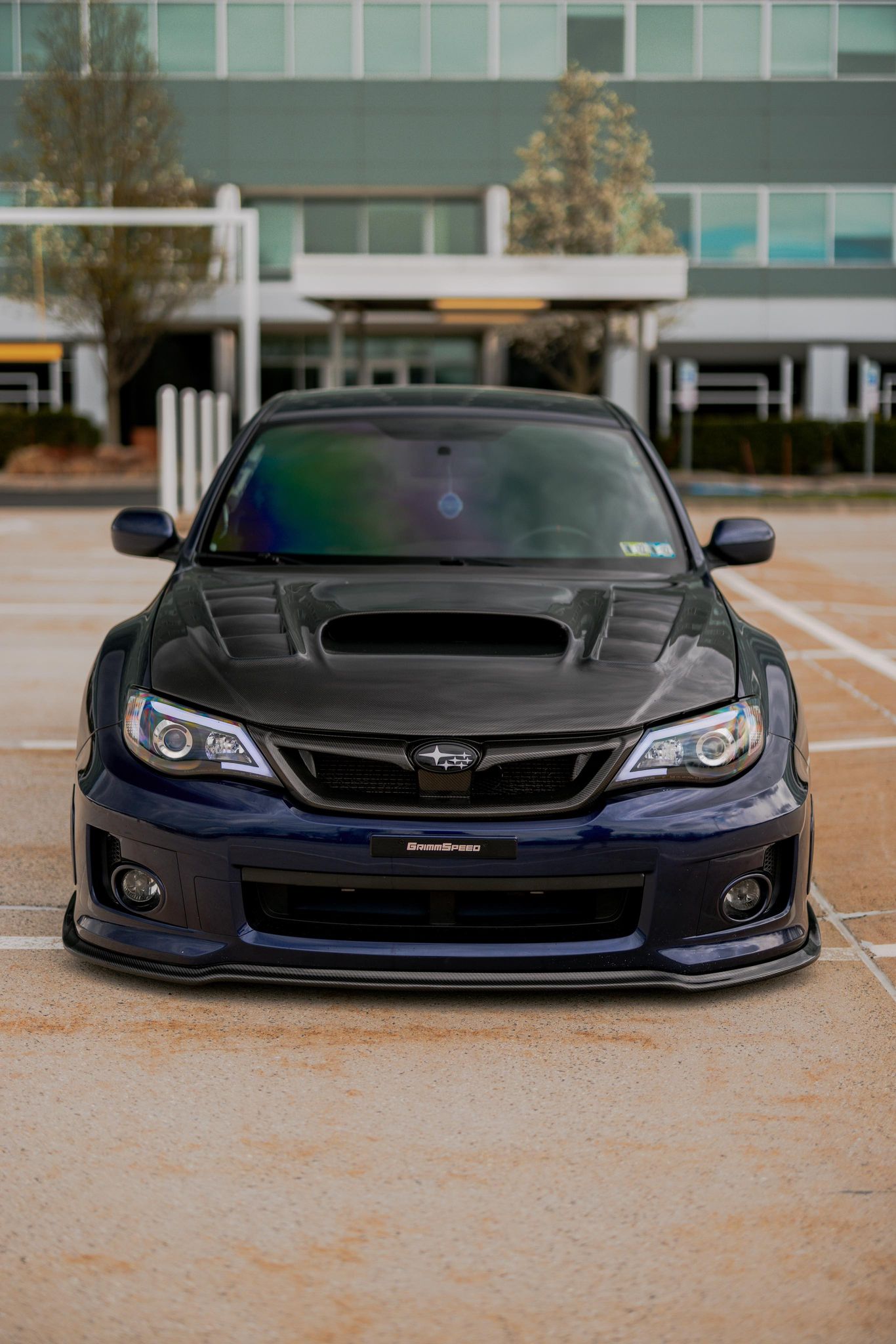 JDMuscle [08-14 WRX/STI] Carbon Fiber Hood V3 w/ Heat Extract – JD ...