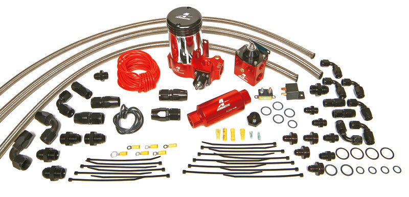 Aeromotive A2000 Complete Drag Race Fuel System for Dual Carbs (AER172 ...