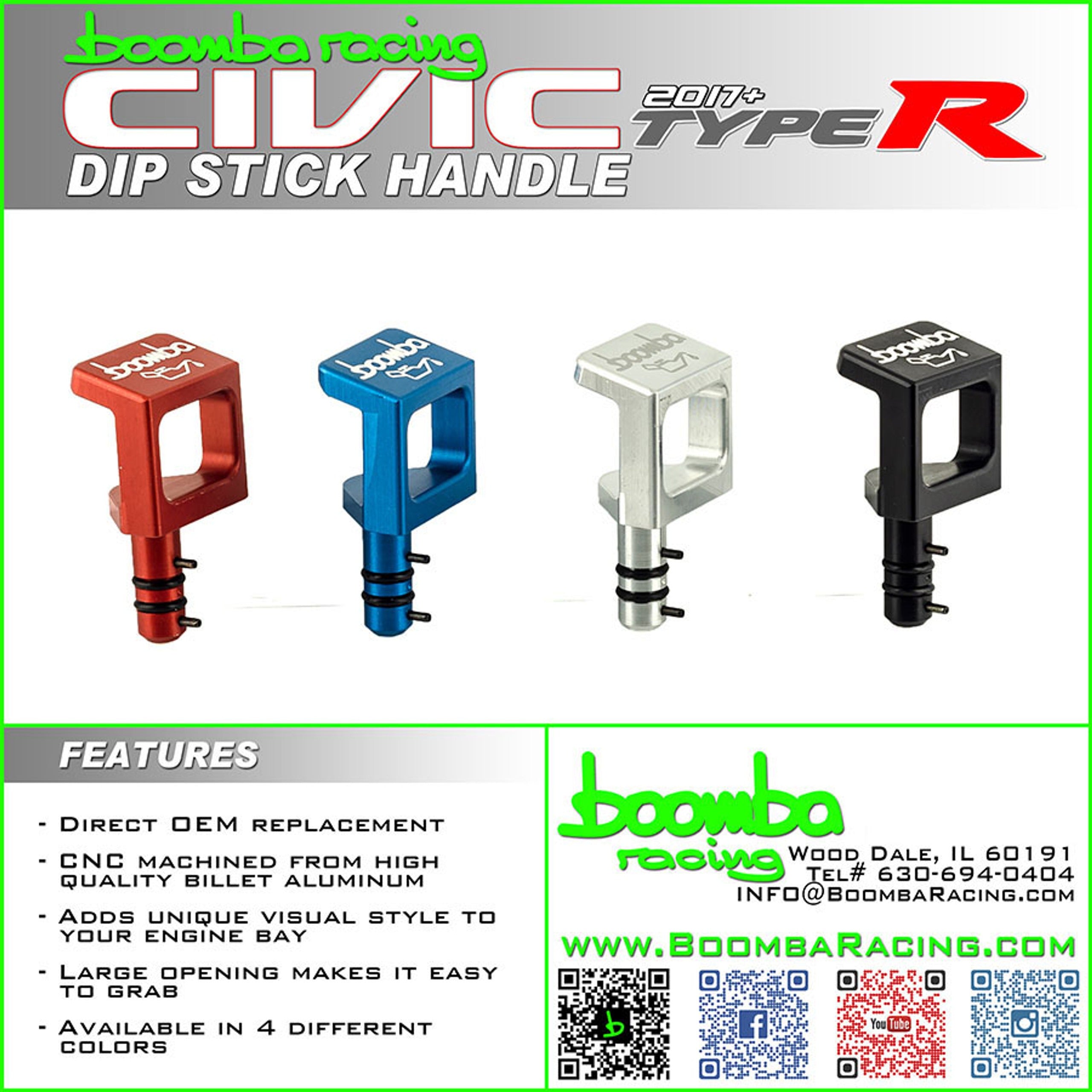 Boomba Racing Dip Stick Handle (Civic Type R) – JD Customs U.S.A