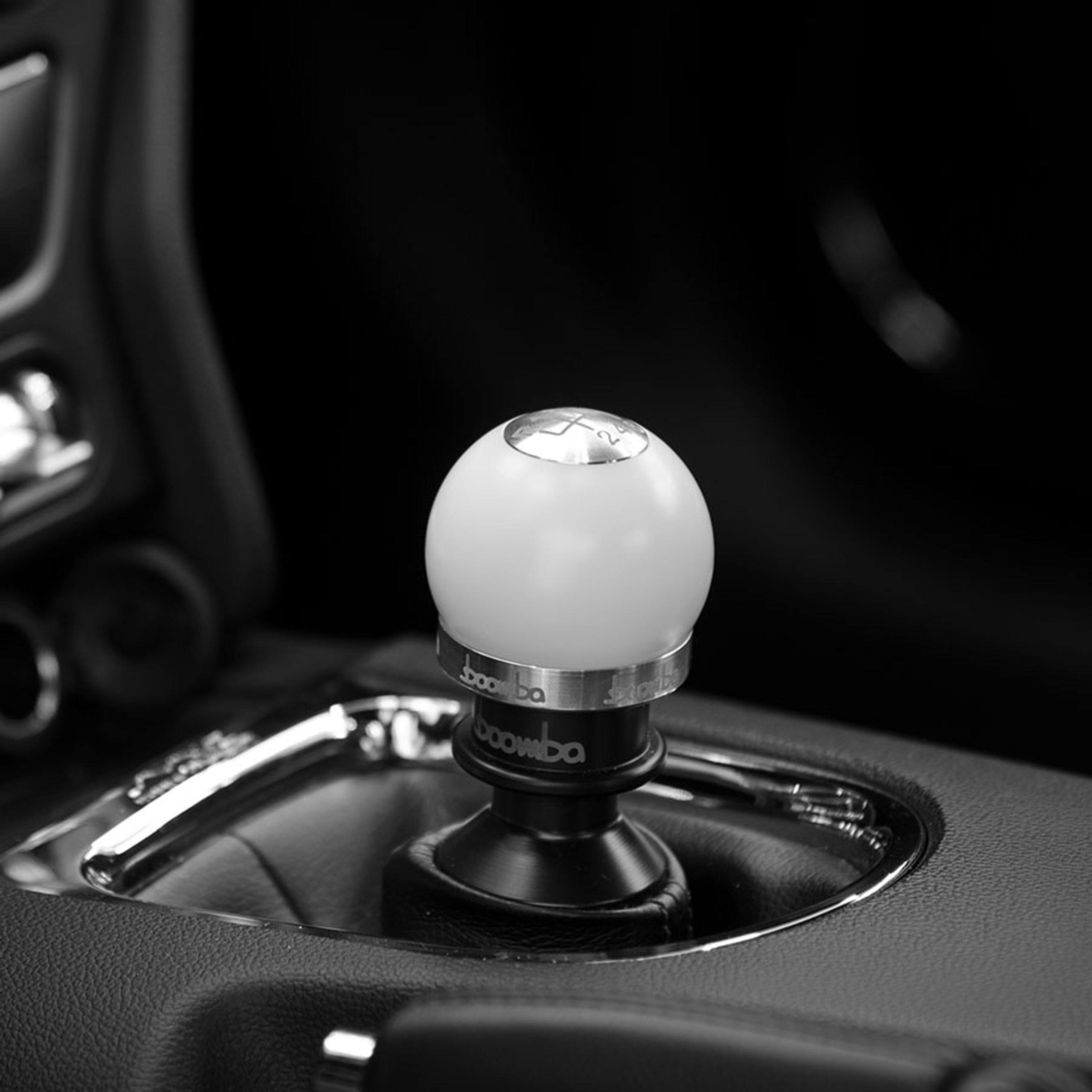 Boomba Racing S550 MUSTANG/TOYOTA SHIFT KNOB WHITE - NATURAL – JD ...