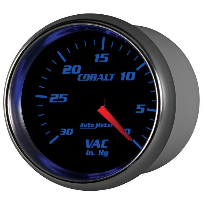 Autometer Cobalt 2-5/8in. / 0-30 IN HG / Mechanical Vacuum Gauge – JD Customs U.S.A