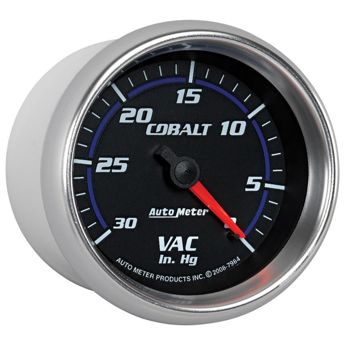 Autometer Cobalt 2-5/8in. / 0-30 IN HG / Mechanical Vacuum Gauge – JD Customs U.S.A