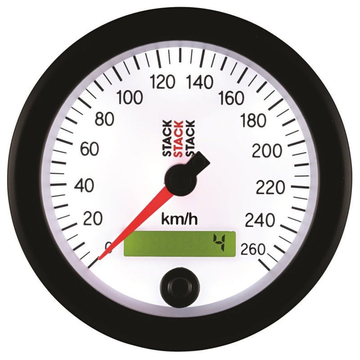 Autometer Stack Instruments 88MM 0-260 KM/H Programmable Speedometer ...