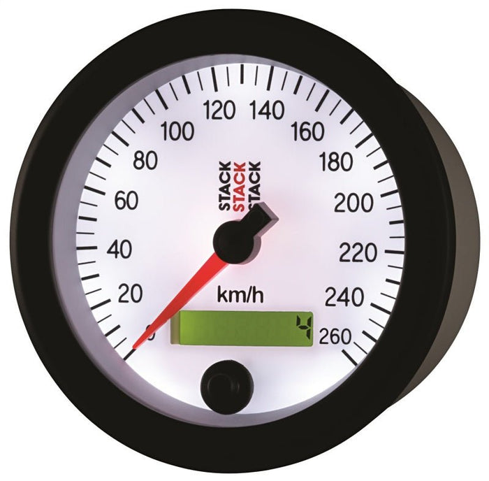 Autometer Stack Instruments 88MM 0-260 KM/H Programmable Speedometer ...