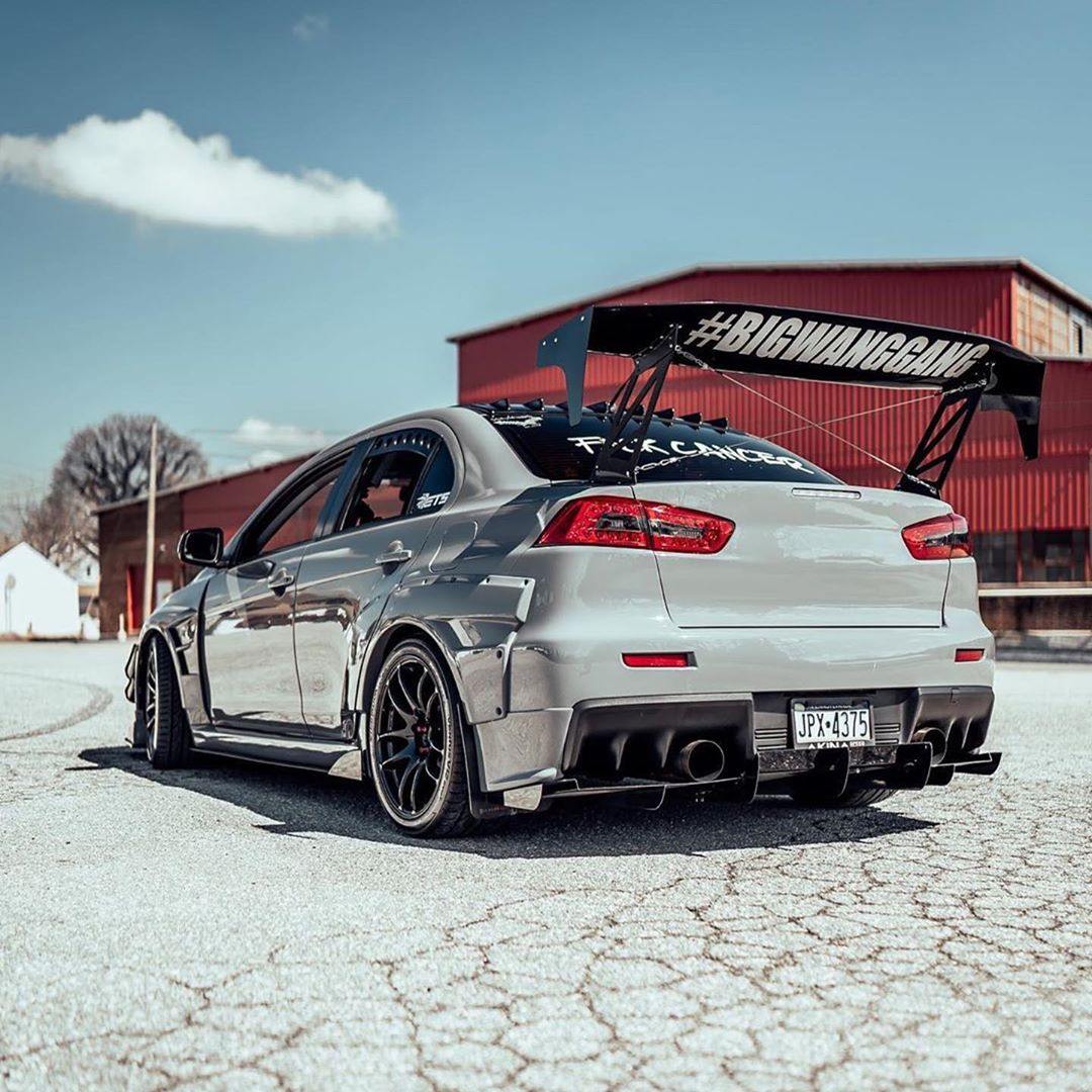 Aeroflow Dynamics Rear Diffuser V1 (2007-2015 Mitsubishi Evo X) – JD ...