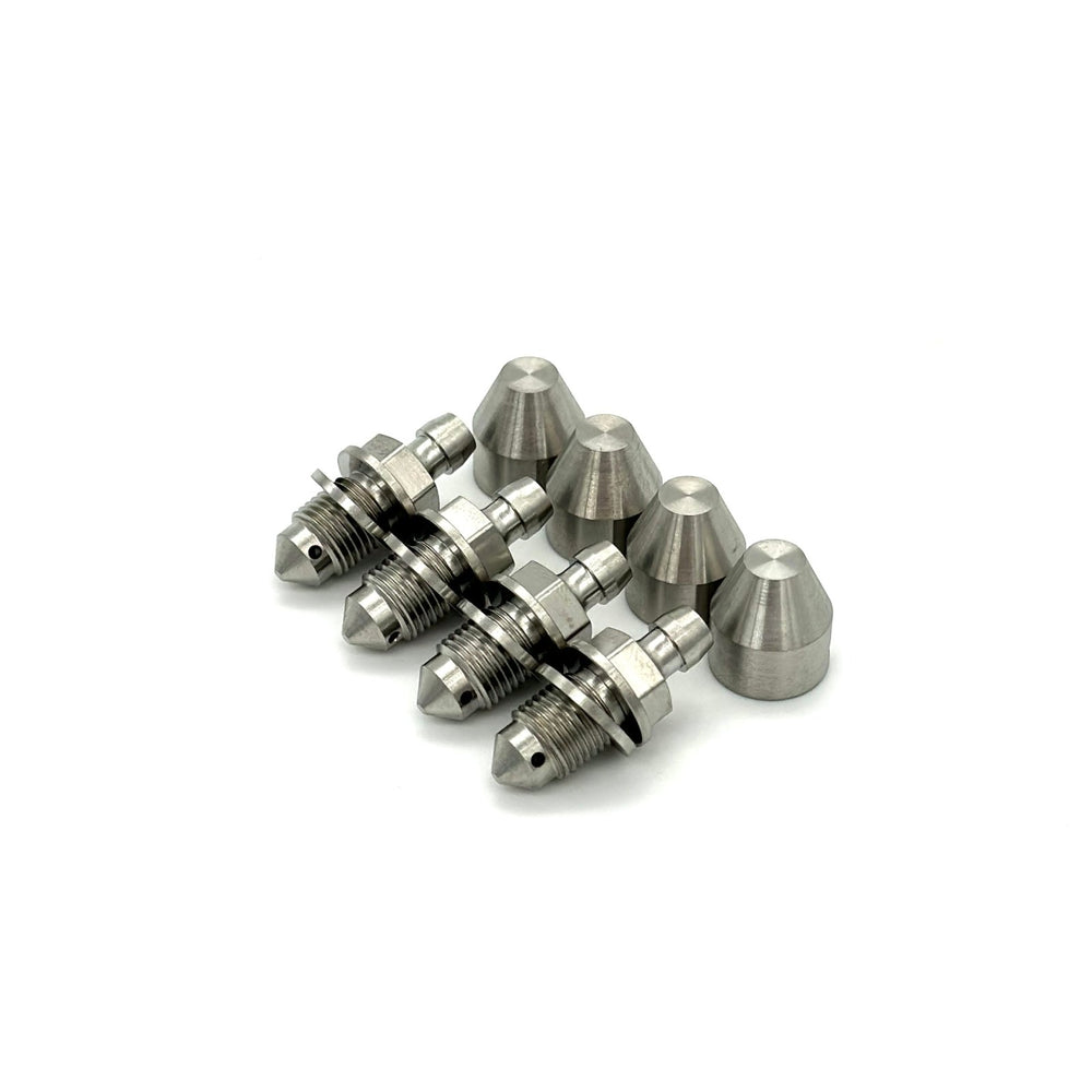 JDC Titanium Brake Bleeder & Cap for Brembo Calipers – JD Customs U.S.A