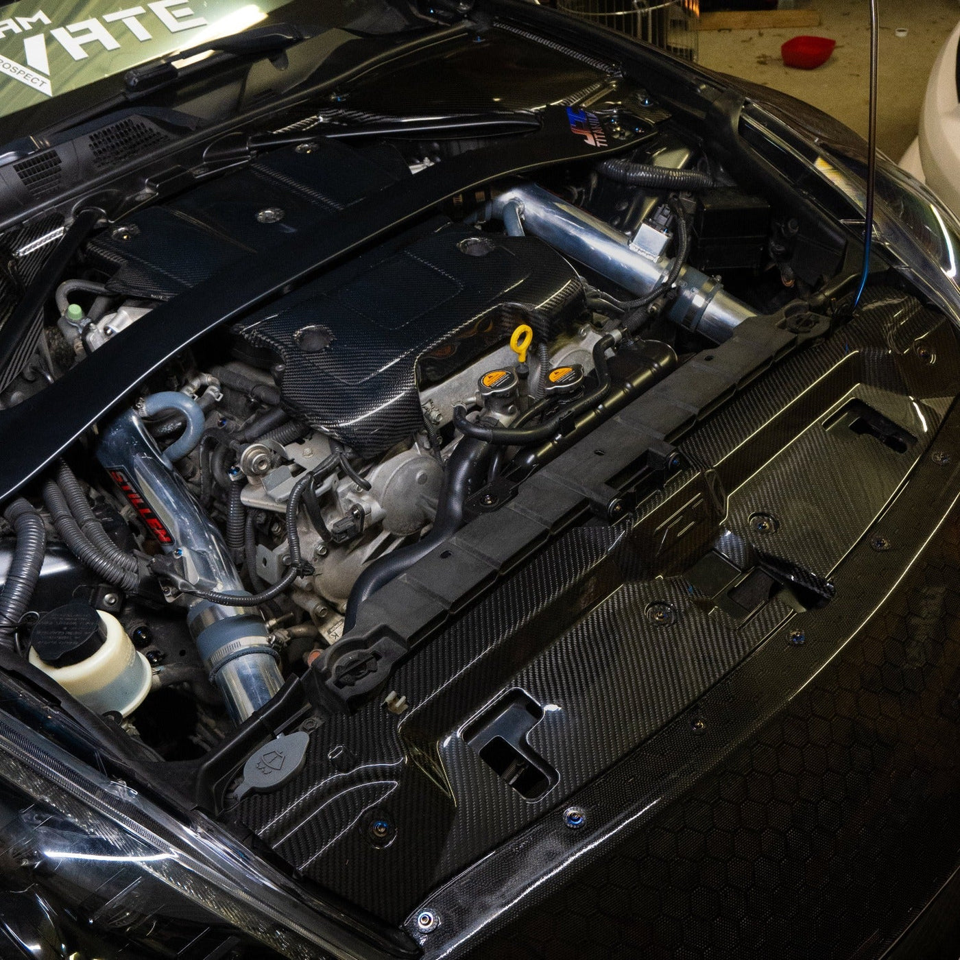 JDC Titanium Engine Bay Hardware Kit | Nissan 370Z – JD Customs U.S.A