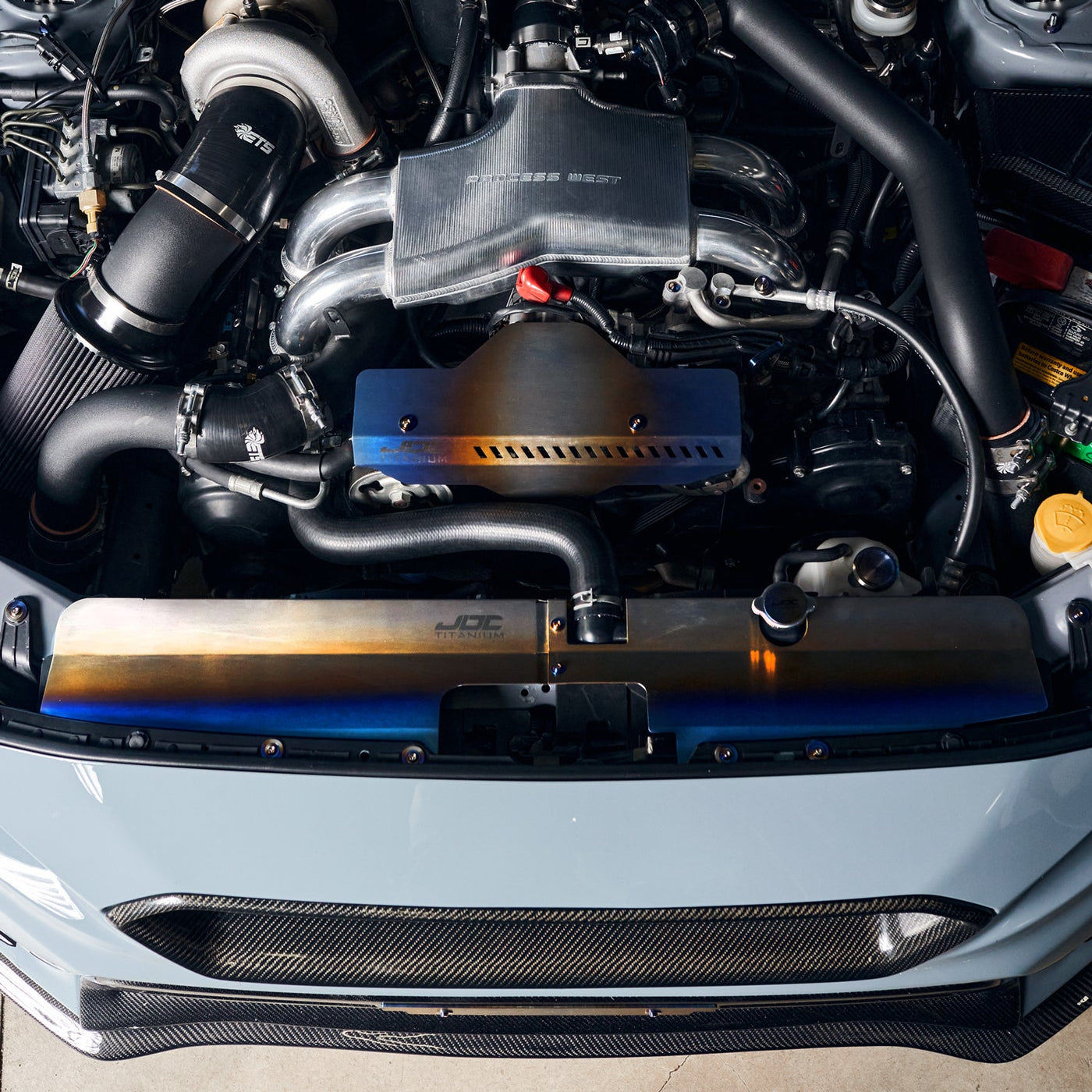 JDC Titanium Radiator Cooling Shroud (15-21 WRX/STi) – JD Customs U.S.A