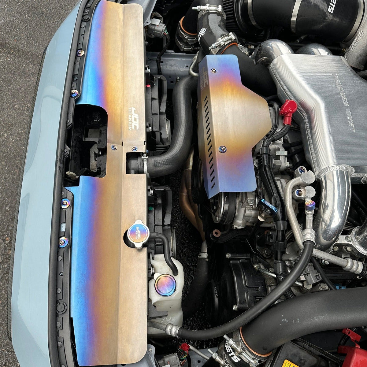 JDC Titanium Radiator Cooling Shroud (15-21 WRX/STi) – JD Customs U.S.A