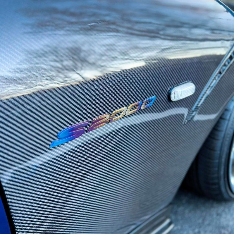 JDC Titanium "S2000" Fender Badges – JD Customs U.S.A