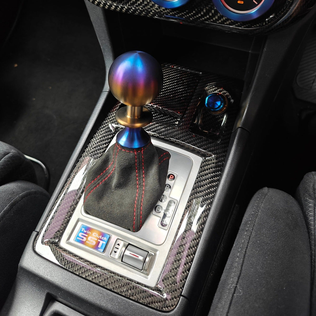 JDC Titanium "SST" Shifter Console Badge (Evo X) – JD Customs U.S.A