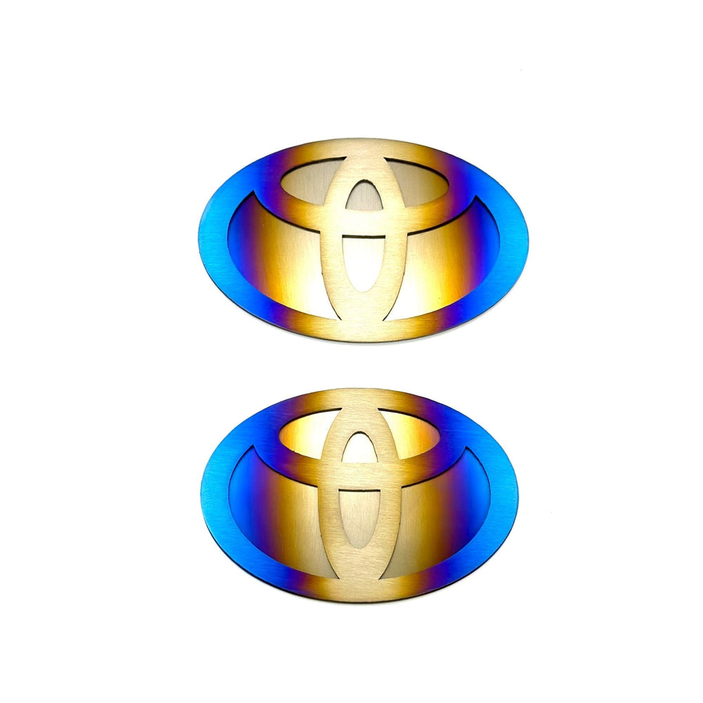 JDC Titanium "Toyota" Badge (A90 Supra) – JD Customs U.S.A