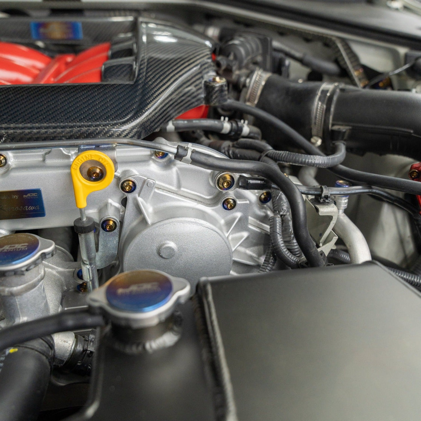JDC Titanium Upper Crankcase Hardware Replacement | R35 GT-R – JD ...
