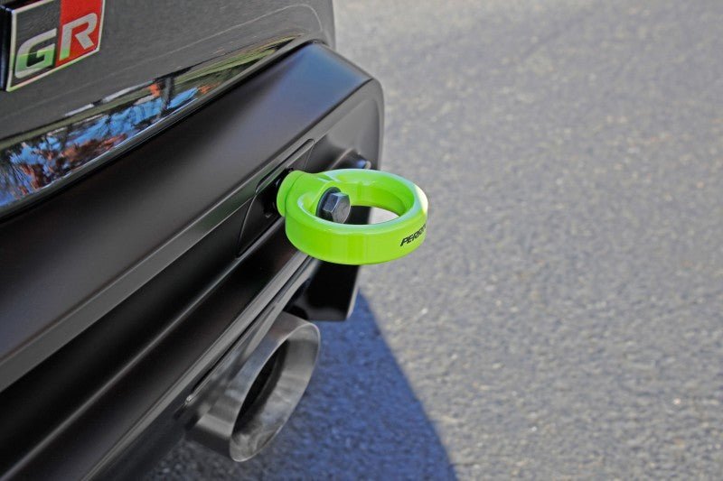 PERRIN 20-25 Toyota Supra Tow Hook Kit (Rear) - Neon Yellow (PERPTP-BD ...