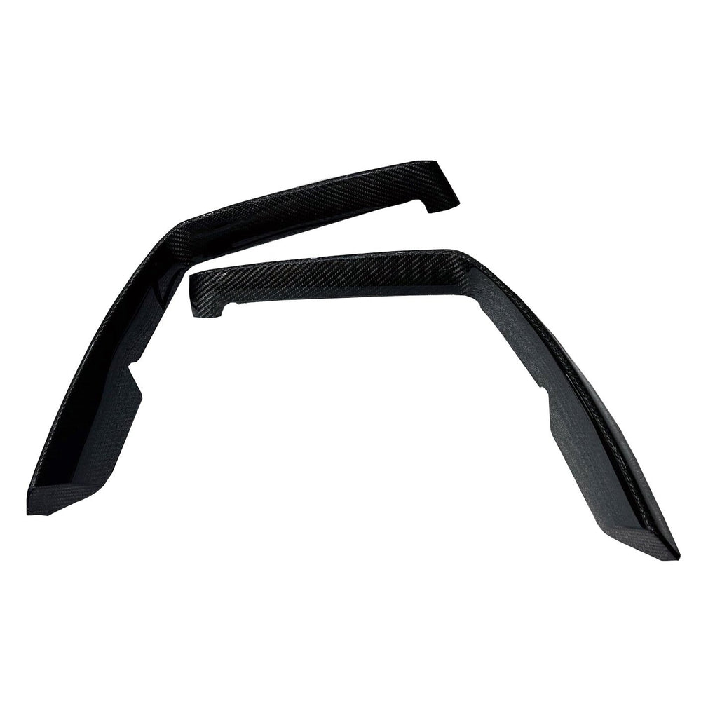 Cubiertas de parachoques laterales delanteros de carbono forjado Rexpe ...