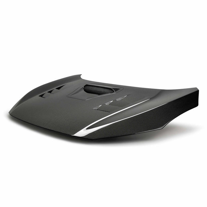 Seibon TS-Style Carbon Fiber Hood (17-21 Civic Type-R) (SEIHD17HDCVR-T ...