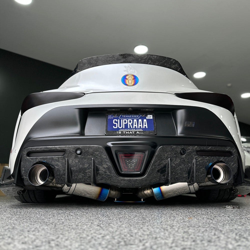 Tomei Titanium Catback Exhaust System | Toyota GR Supra – JD Customs U.S.A