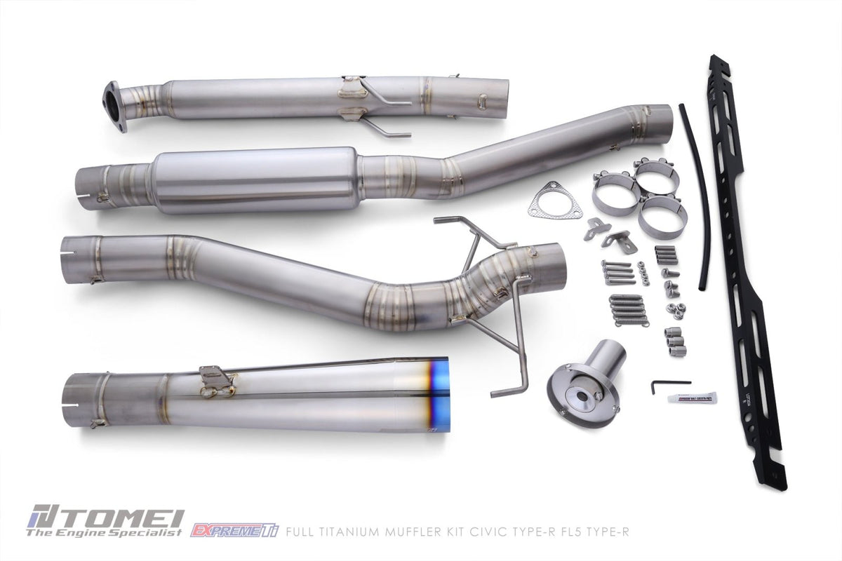 Tomei Titanium Cat-Back Exhaust System (Civic Type-R FL5) – JD Customs U.S.A