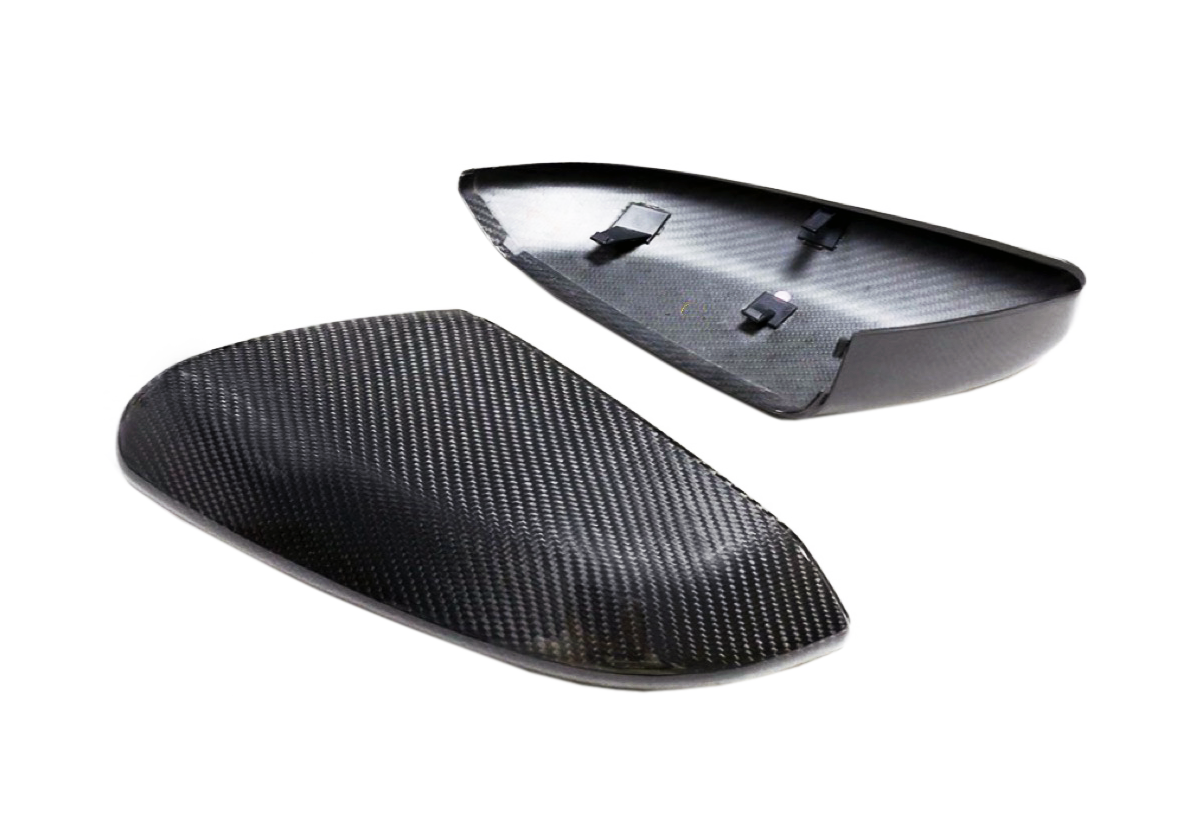 Rexpeed V1 Dry Carbon Mirror Cap Full Replacement (Honda Civic 10th Ge