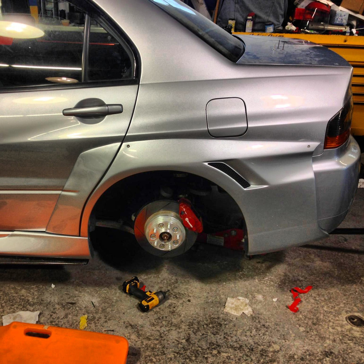 JDC Voltex Style FRP Rear Wide Body Flares (Evo 7/8/9) – JD Customs U.S.A