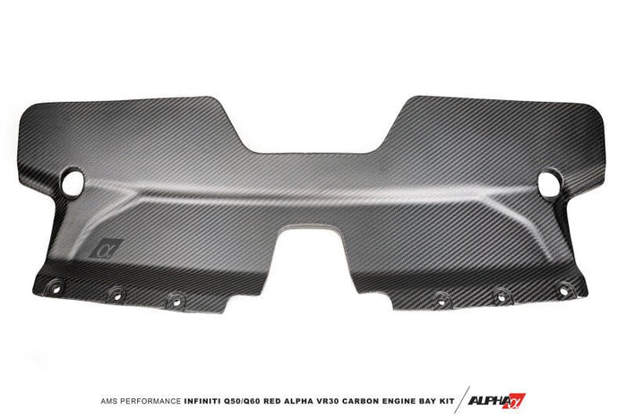 AMS Performance Alpha Matte Carbon Front Duct (Infiniti Q60/Q50) (AMSA ...