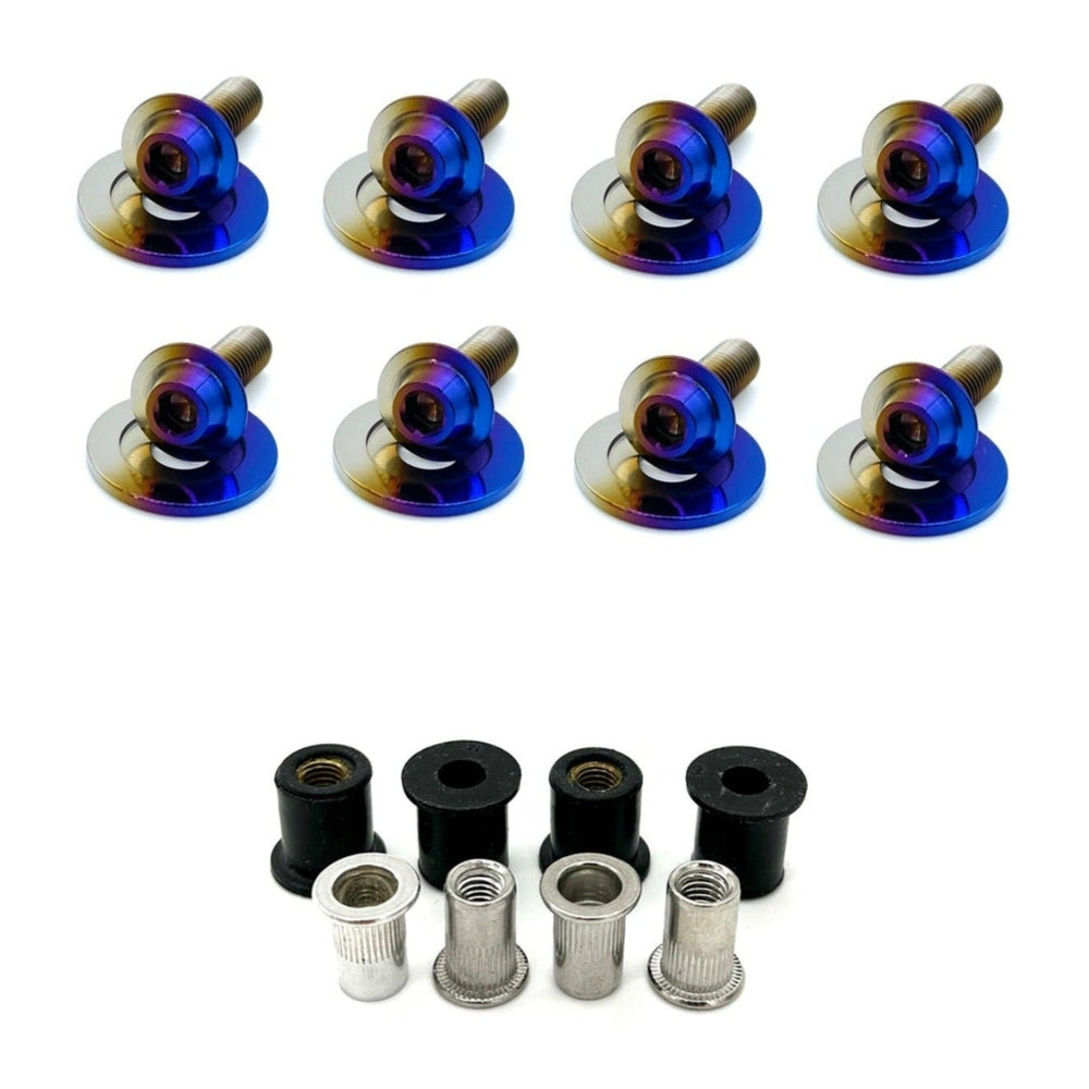 Titanium Radiator Cooling Shroud Plastic Clip Kit (R35 GT-R) – JD ...