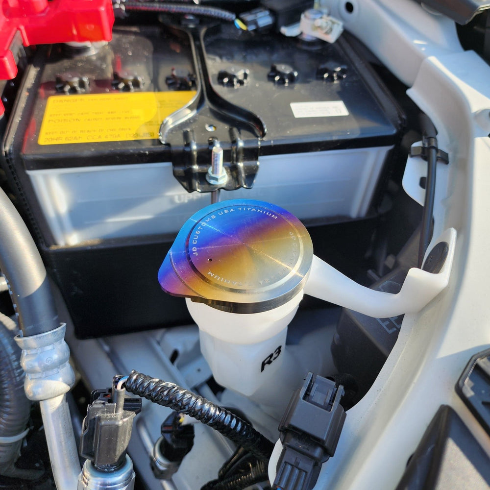 JDC Titanium Washer Fluid Cap | Multiple Fitments – JD Customs U.S.A