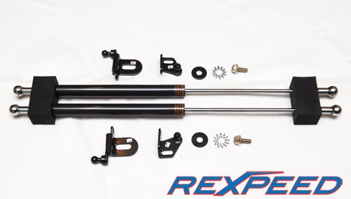 Rexpeed GTR R35 Carbon Hood Dampers